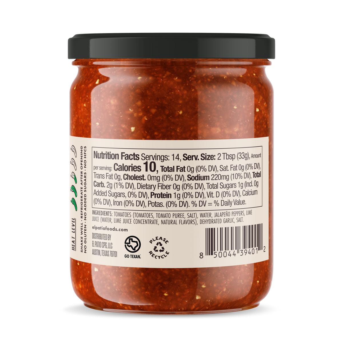 Medium Salsa | El Patio Foods